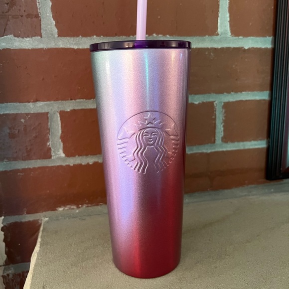 Starbucks | Kitchen | Starbucks Ombre Tumbler Stainless Steel ...